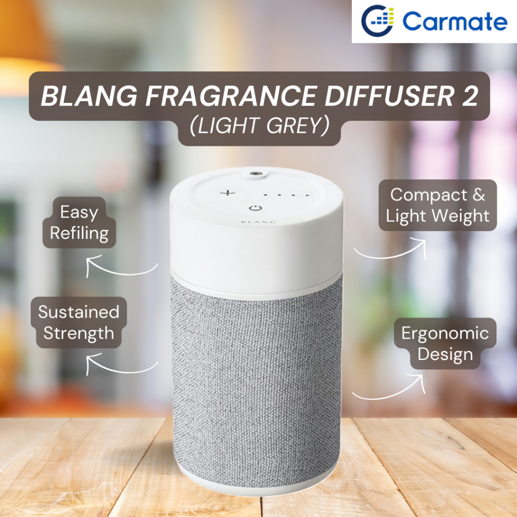Original Japan Car Perfume CARMATE BLANG Fragrance Diffuser 2 (GREY ...
