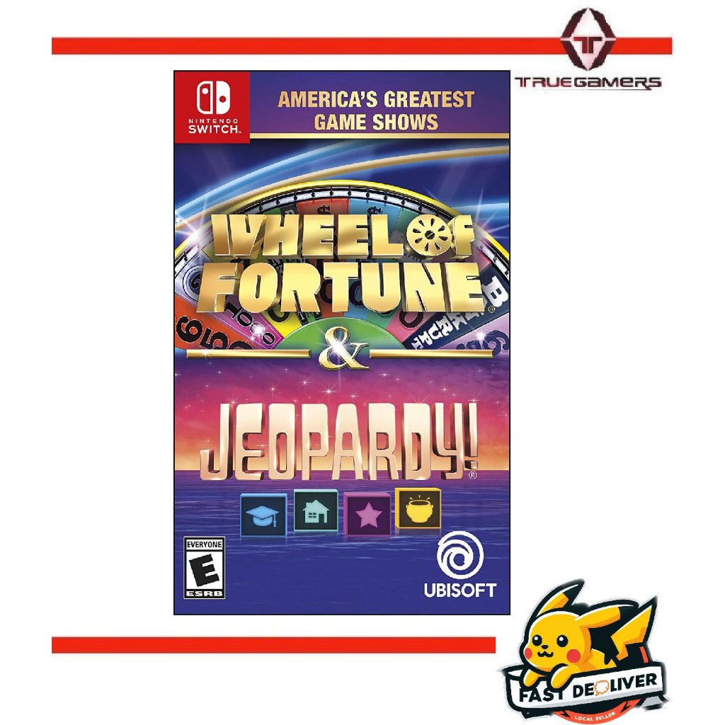 Nintendo Switch Wheel of Fortune and Jeopardy 2in1 Games | Shopee Malaysia