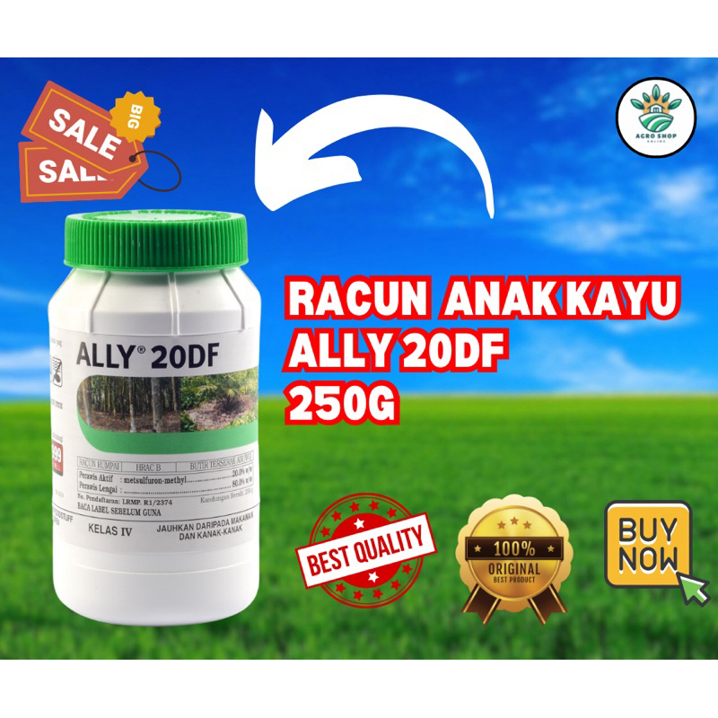 RACUN ANAK KAYU RUMPAI ALLY 20DF 250g | Shopee Malaysia