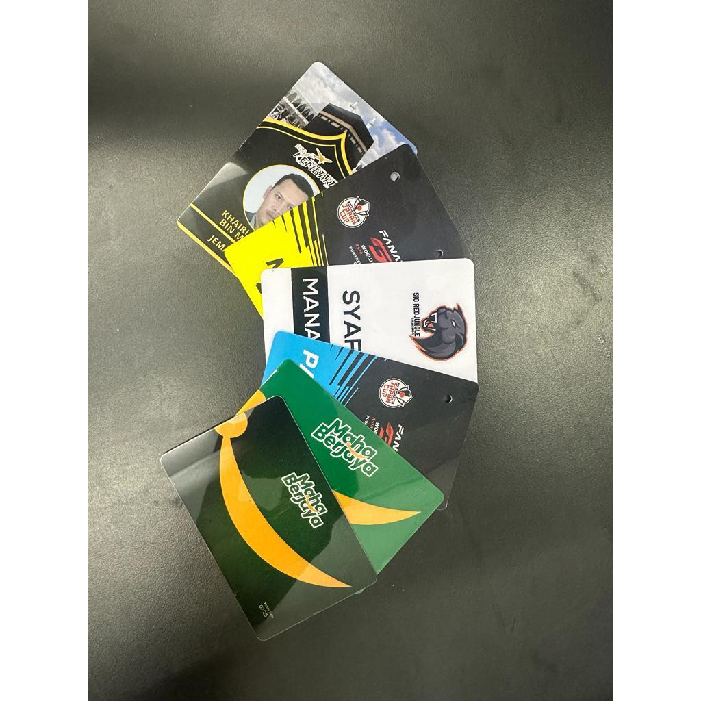 CUSTOM ID Card Student Card/ Membership card/ Staff Kad / membership ...