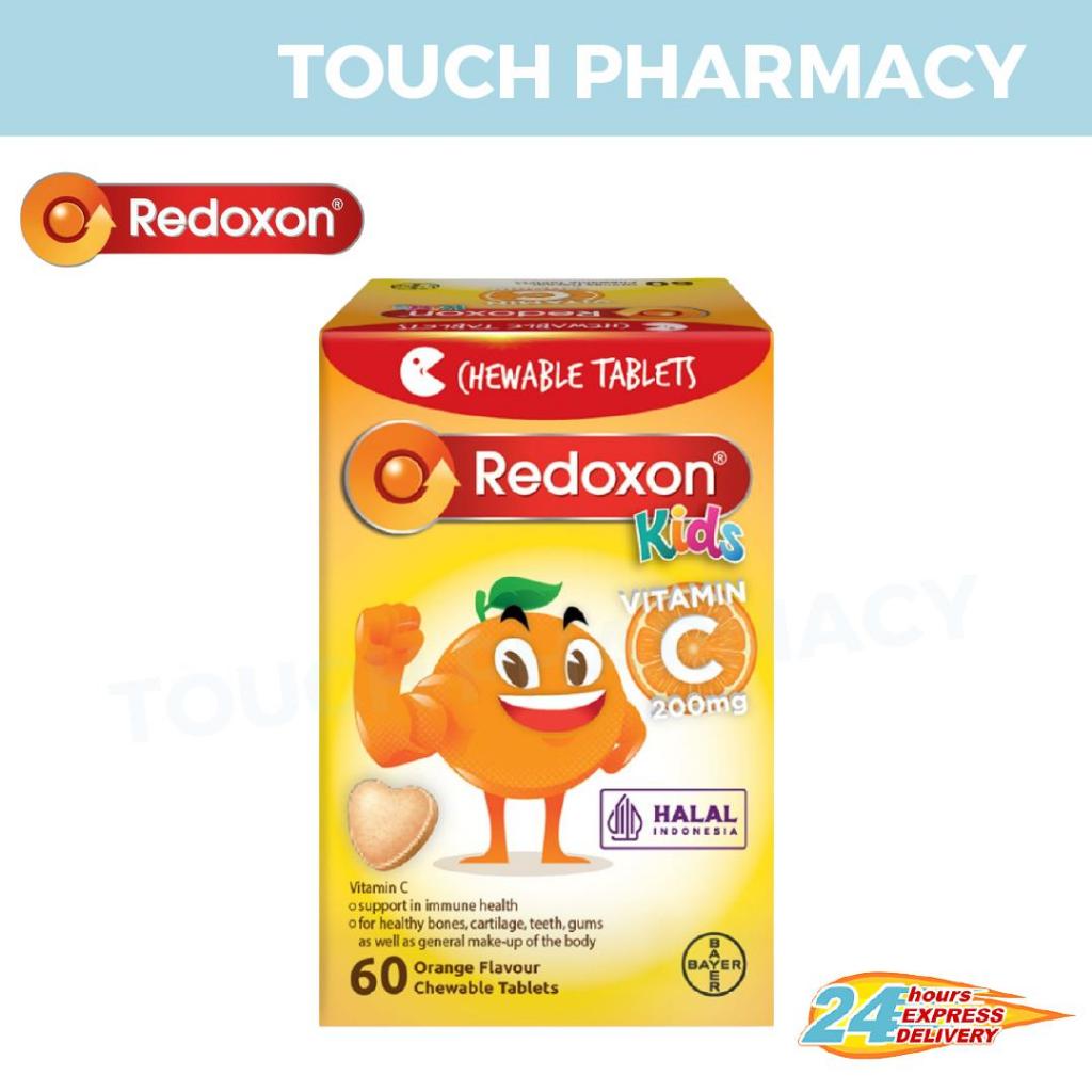 REDOXON Kids Plain C Chewable Tablet 60's/BOX | Shopee Malaysia