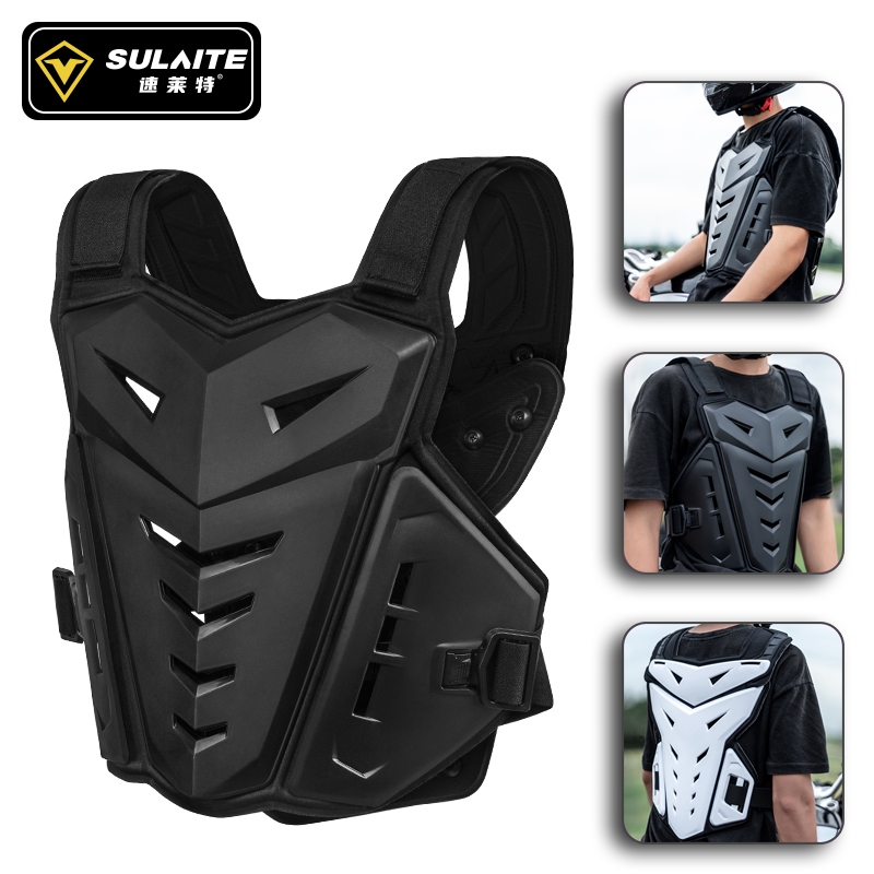 SULAITE Chest Protector Motocross Adult Body Armor Vest Motorcycle ...