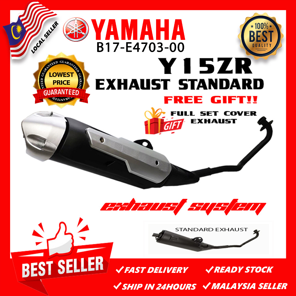 OFFER LAST STOCK!! Y15ZR YSUKU Y15 STANDARD EXHAUST YAMAHA ASSY EKZOS ...