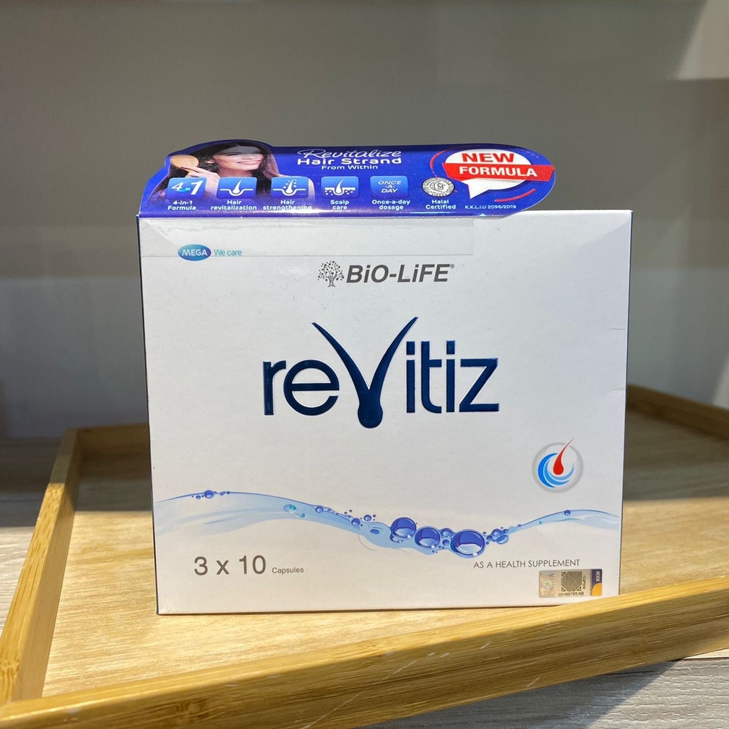 Bio-Life Revitiz Revitalize Hair Strand 3x10 capsules | Shopee Malaysia