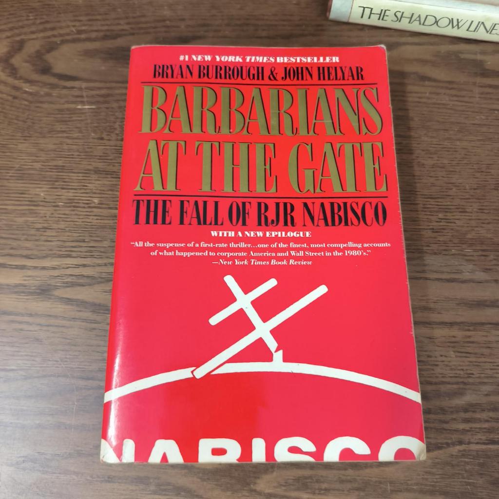 Barbarians at the Gate: The Fall of RJR Nabisco Bryan Burrough , John Helyar | Shopee Malaysia