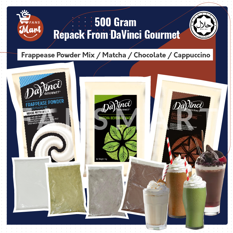 DaVinci Gourmet Frappease Powder 500g Neutral Frappease/Bellagio ...