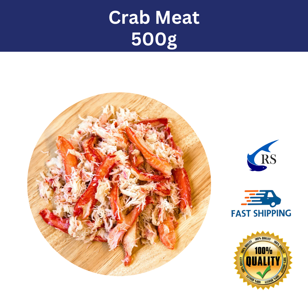 RS Premium Quality Crab Meat (500g) | No Shell Pure Meat| Isi Daging ...