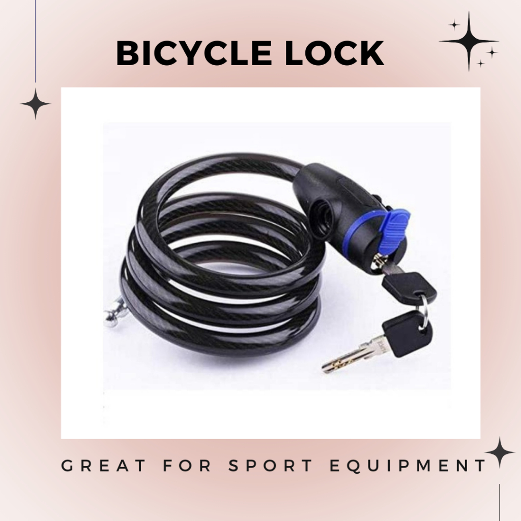 Bicycle Lock Anti-Theft Bike Security Locker/ Kunci Basikal Dengan ...