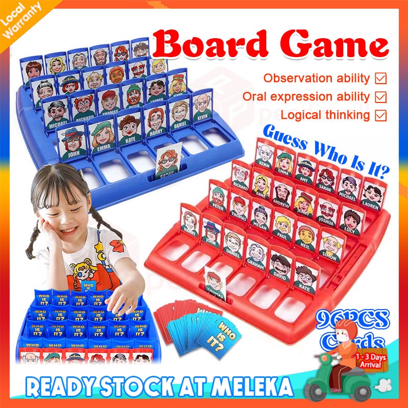 Guess Who Is It ? Board Game Fun Party Family Guessing Games ...