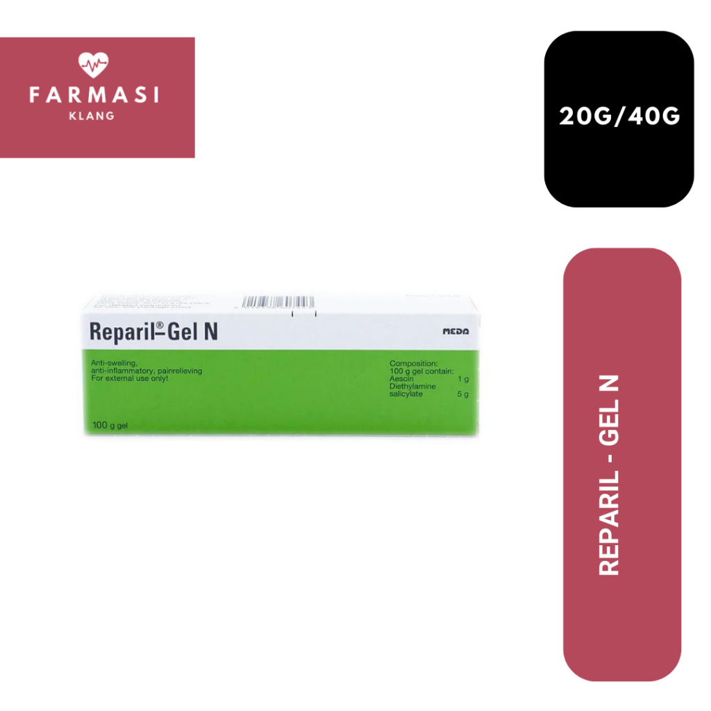 Reparil Gel N 20g / 40g | Shopee Malaysia