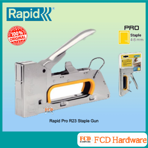 RAPID R23 PRO Original Staple Gun [ 4-8mm ] / MADE IN SWEDEN /STAPLER ...