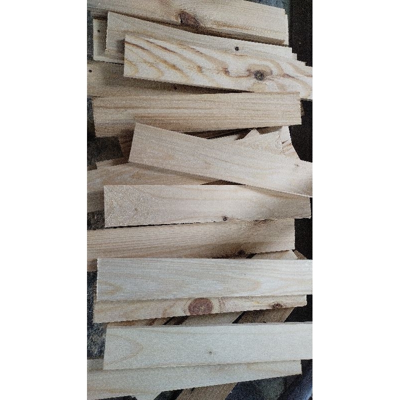 Recycle pine wood 8mm thick X 50mm X 300mm | Shopee Malaysia