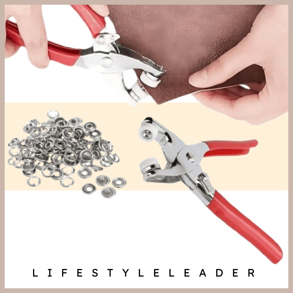 Snap Button Plier Metal 9.5mm Snap Button Set Snap Button Fastener DIY ...