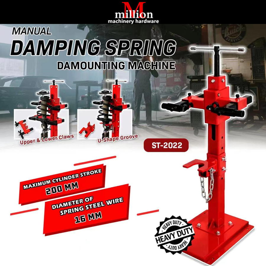 ST-2022 Manual Damping Spring Damounting Machine 2 Mode Compressor ...