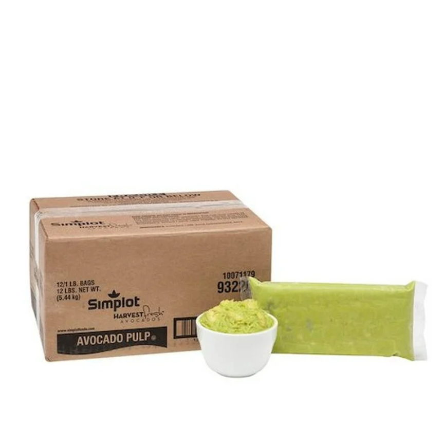 ( FOR KL & PJ AREA ONLY ) SIMPLOT AVOCADO PULP FROZEN 1LBSX12PKT (CTN ...