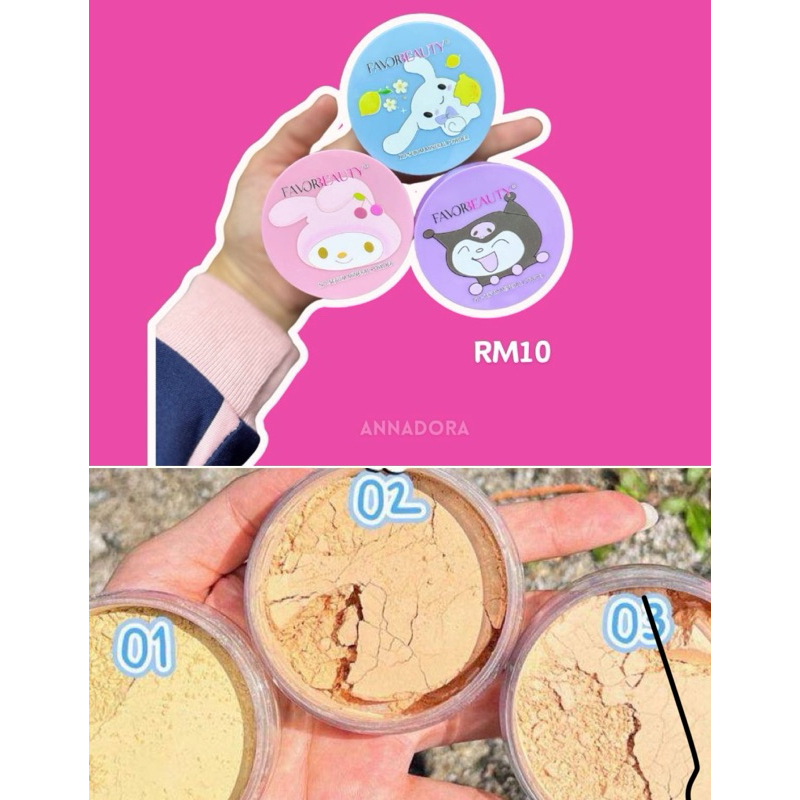 LOOSE POWDER ANIMASI VIRAL | Shopee Malaysia