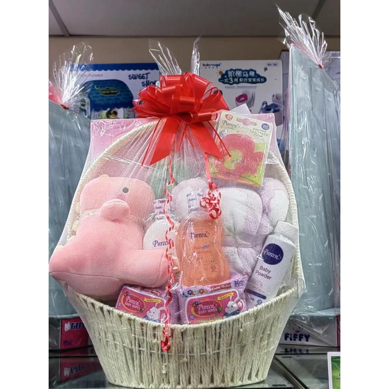 Hamper Baby with Toy (Pureen) | Shopee Malaysia