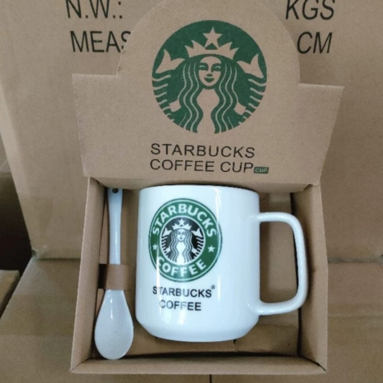 Starbucks Cup With Tea Spoon Starbucks Mug Cawan Starbucks Coffee Cup ...