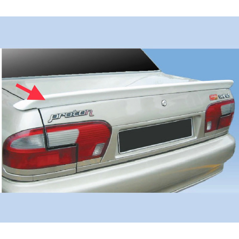 M138 PROTON WIRA SALOON SPOILER (FIBER) NO PAINT | Shopee Malaysia
