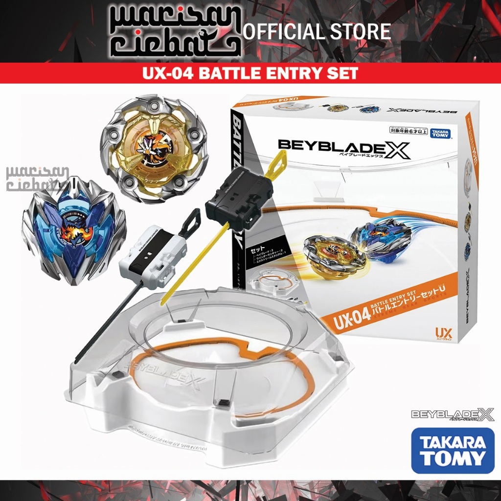 Takara Tomy Beyblade X UX-04 Battle Entry Set | Shopee Malaysia