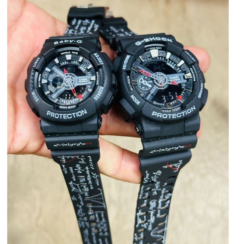 NEW COLORS CASI0 G..SHOCK_PROTECTION DUAL TIME RUBBER STRAP WATCH FOR ...