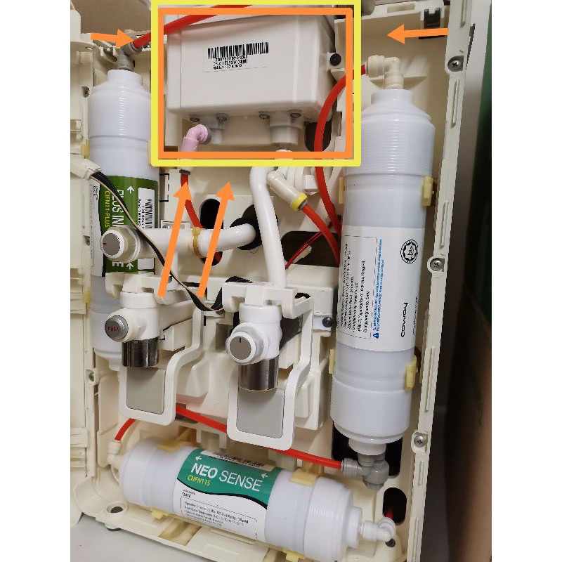 COWAY VALVE-DFLC 1 elbow coway white box flow. DFLC original for water ...