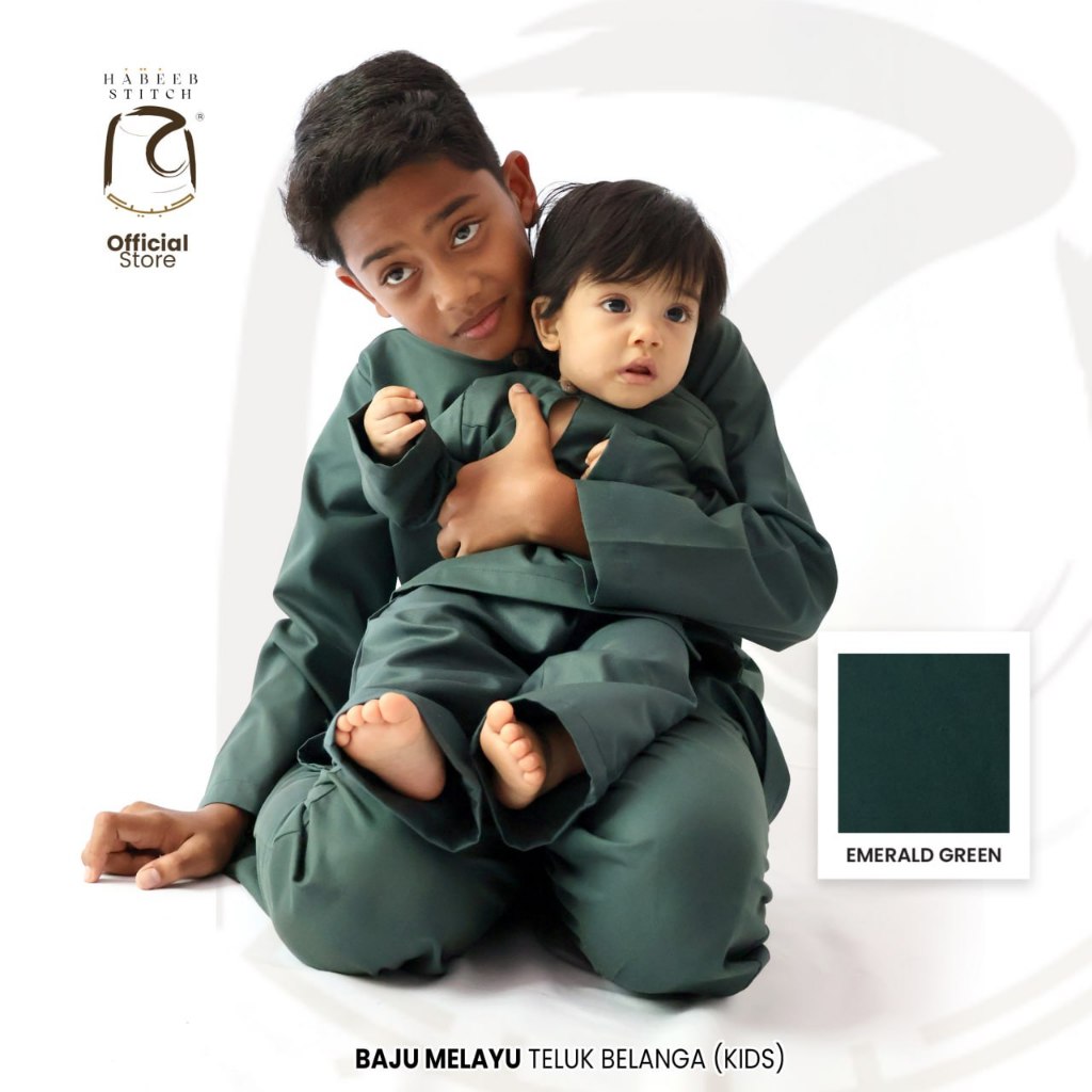 BAJU MELAYU TELUK BELANGA HABEEB STITCH 2024 (KANAK-KANAK/BUDAK/KIDS ...