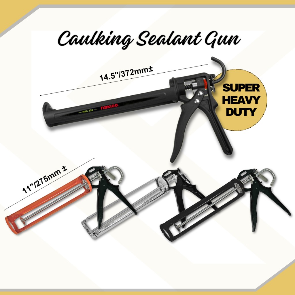 Silicone Caulking Gun For Pressing Inject Silicone Sealant Alat Tolak ...