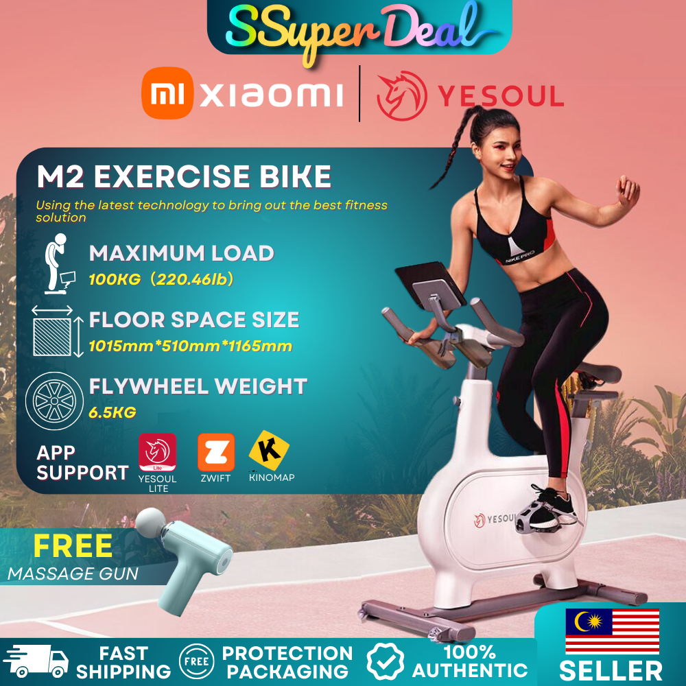 (LIMITED FREE GIT) Xiaomi Yesoul Spinning Bike M2 Smart Exercise Bike Magnetic Bike Indoor ...