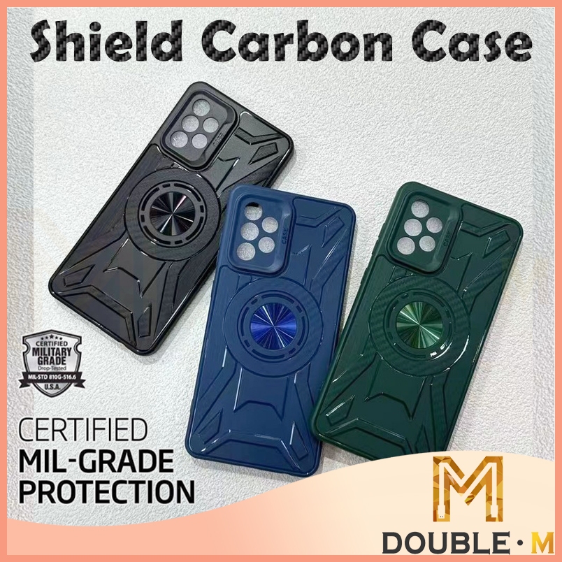 Tecno Pova 6 Pro/ Spark 30C/ 20 Pro/20C/ Go 1S/ 1 2024 Full Cover Shield Carbon Fiber Case ...