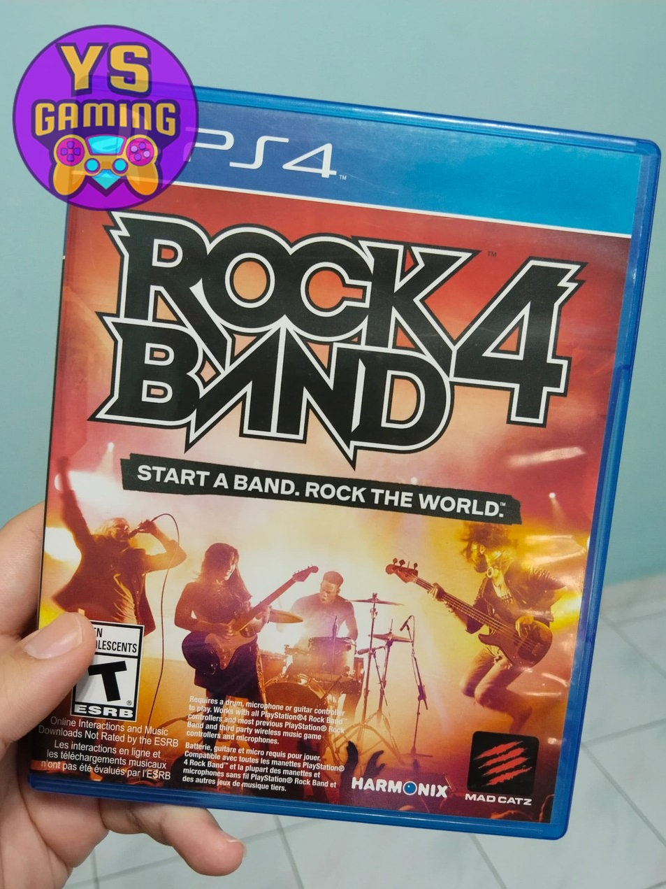 Rock Band 4 PS4 Sony PlayStation 4 [ENG/ USED] | Shopee Malaysia