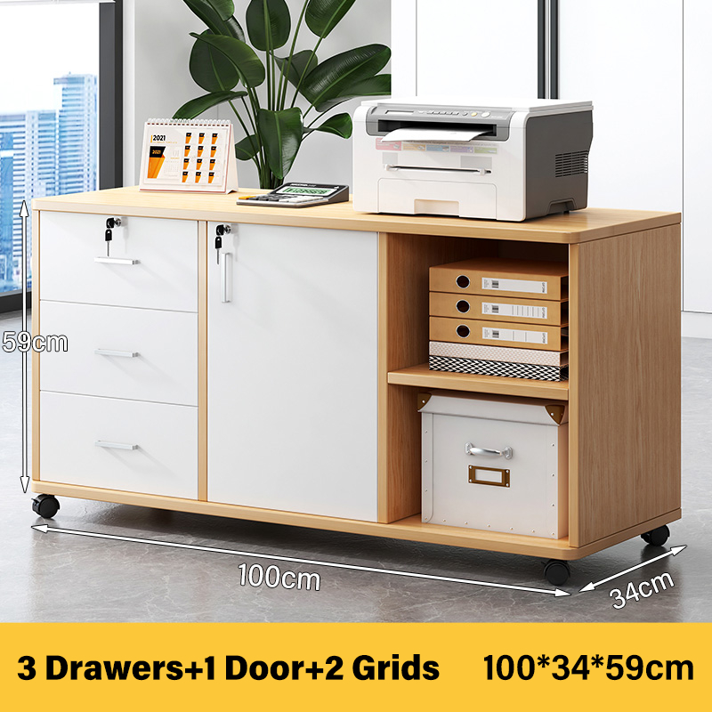 MT Office File cabinet Move Drawer Cabinet Woodiness Locked Storage ...