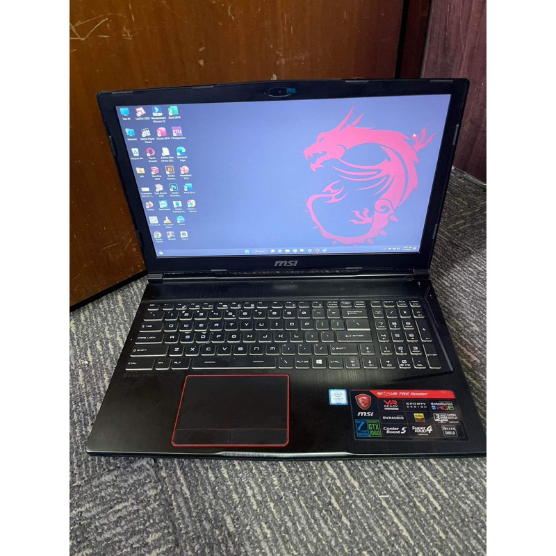 MSI Gaming laptop Core i7 Ram 16GB-SSD 256GB#Windows 11 # Microsoft ...