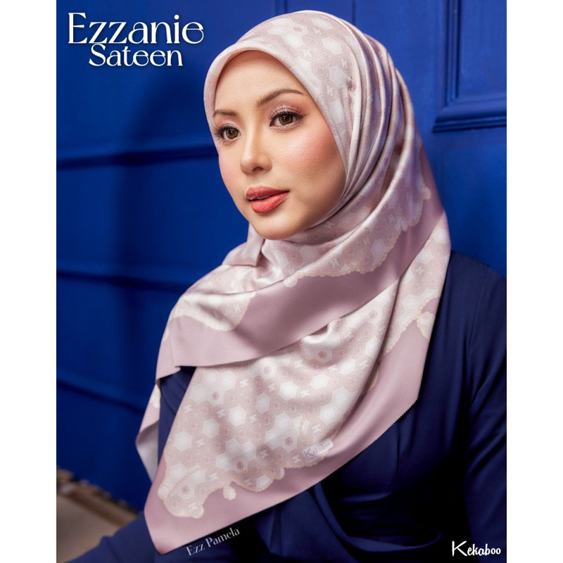 New Release Tudung Bawal Satin Kekaboo Tudung Raya 2024 Laser Cut Bidang 47 Silky Satin Senang ...