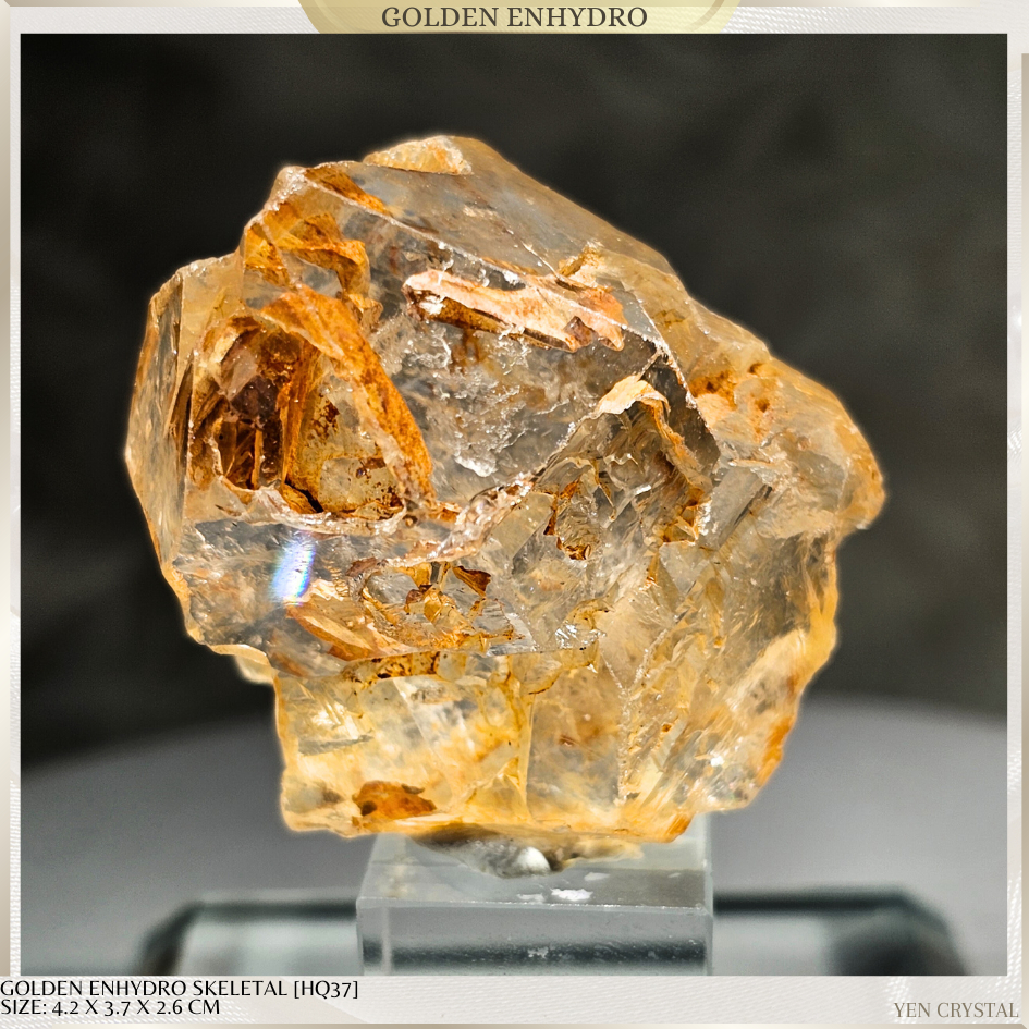 GOLDEN ENHYDRO SKELETAL QUARTZ*HIGH QUALITY*[HQ37]HIMALAYANS -Cleanse ...