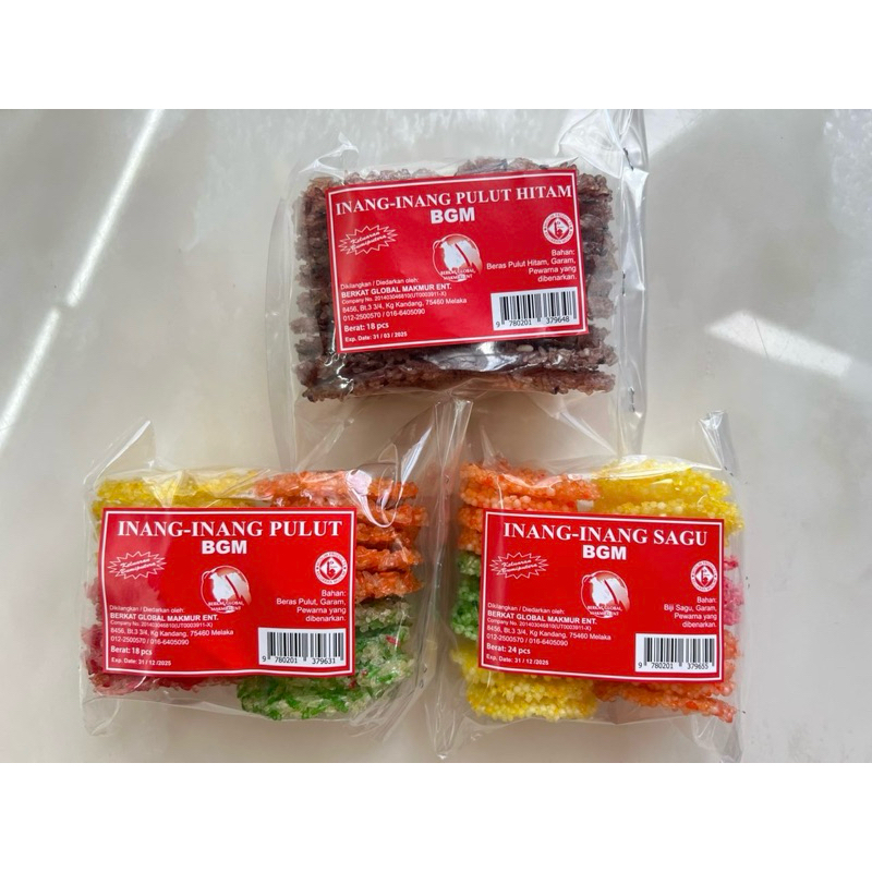 [ReadyStock]INANG-INANG PULUT/ SAGU/PULUT HITAM ORIGINAL MELAKA 💯 ...