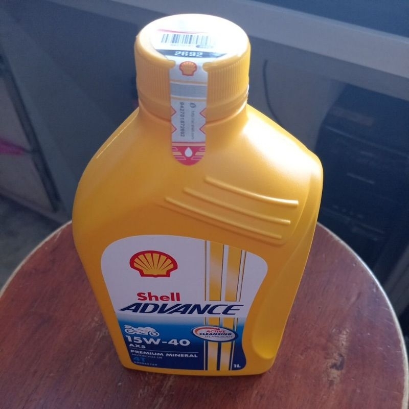 4T Shell Oil Yellow SX ADVANCE ORIGINAL 1Liter | Shopee Malaysia
