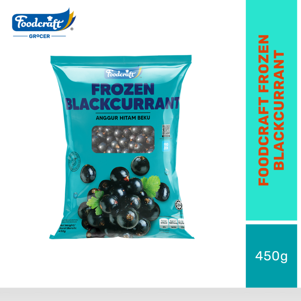 [Klang Valley Delivery Only] Foodcraft Frozen Blackcurrant 450g ...