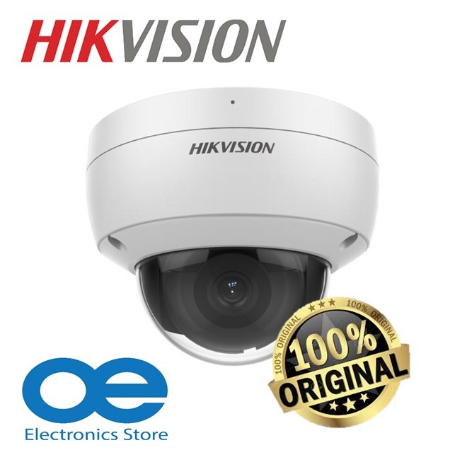 HIKVISION DS-2CD2126G2-I Network 2MP Fixed 4mm Lens H.265+ WDR AcuSense Dome Network IP Camera ...