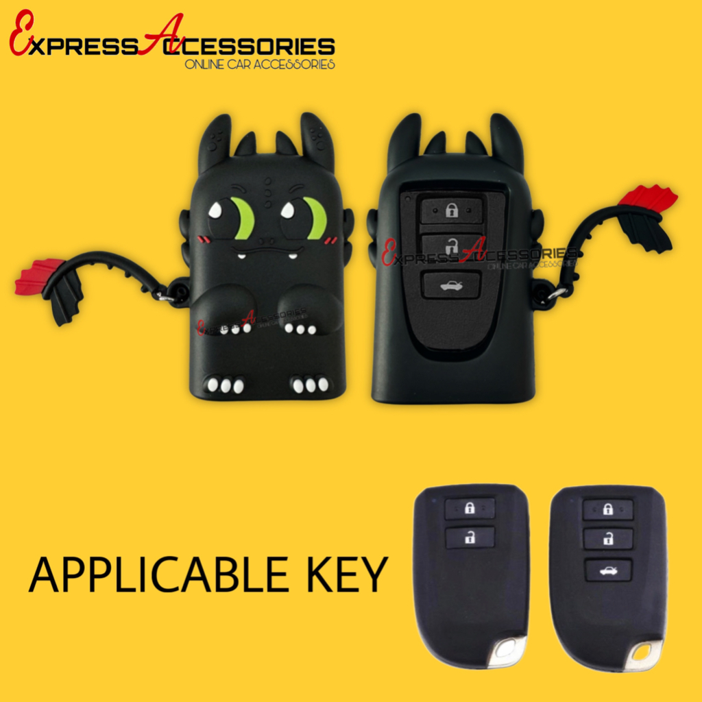 Cartoon Remote Key Cover suit for Toyota Yaris Vios Car Key Cover ...