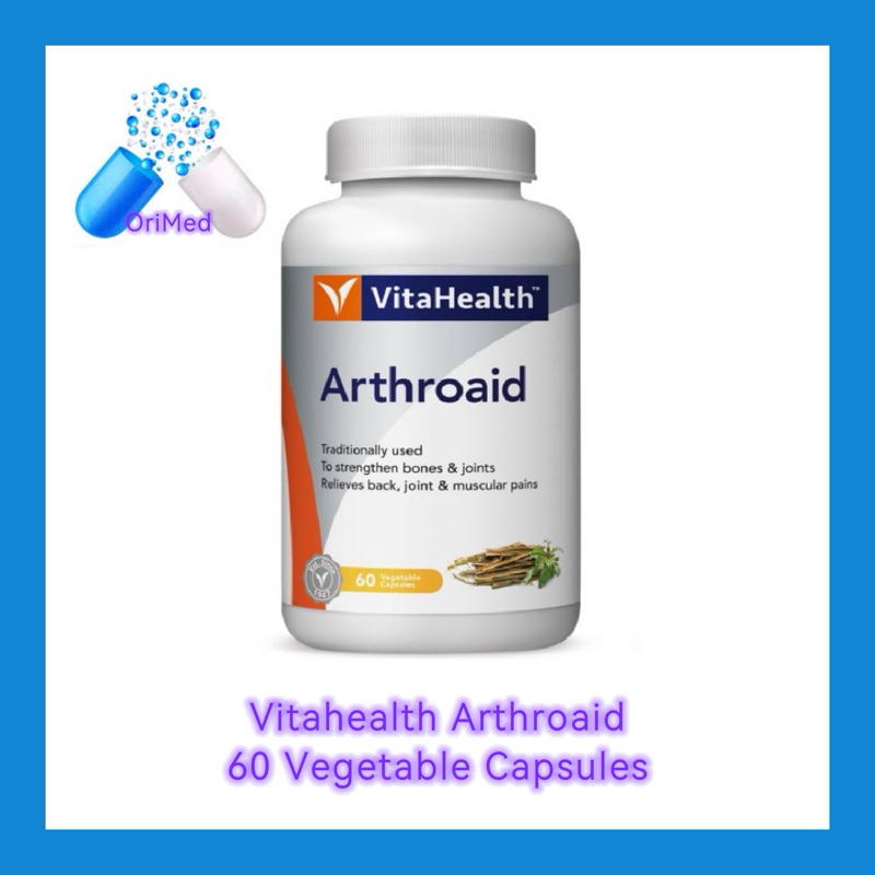 Vitahealth Arthroaid 60’s (Relieve Joint, Muscle and Back Pain ...