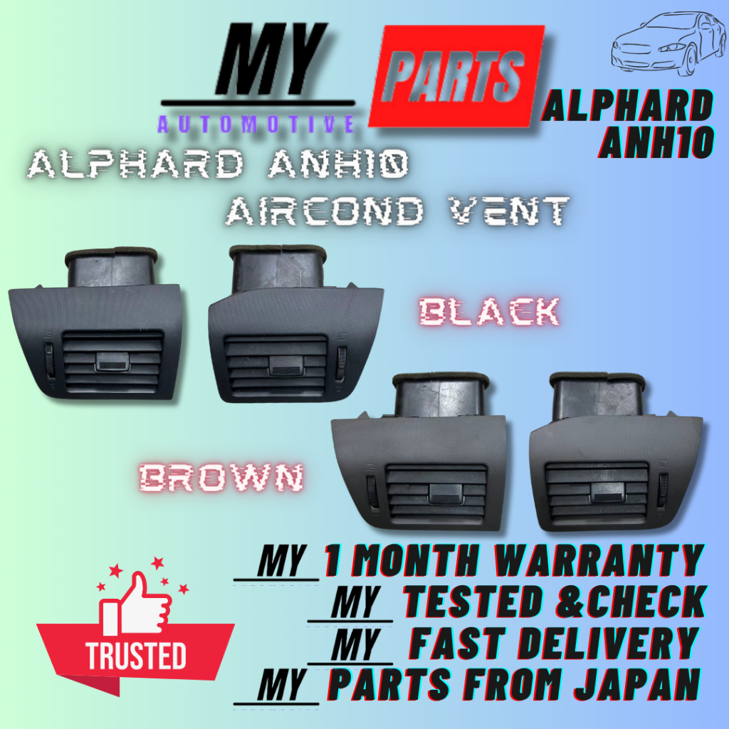 Toyota Alphard Aircond Vent (ANH10/MNH10) | Shopee Malaysia