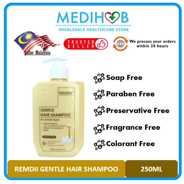 REMDII Sensitive Gentle Hair Shampoo 250ml (EXP12/2026) | Shopee Malaysia