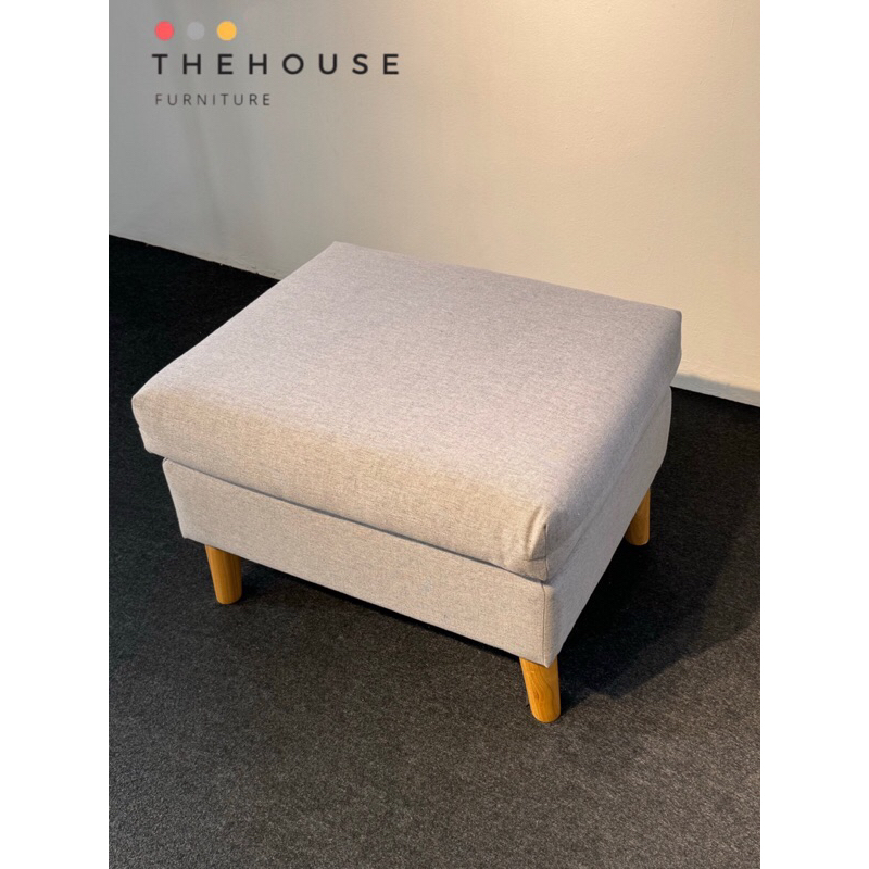 Sofa stool chair cushion with solid wood leg | bench stool | chair ...