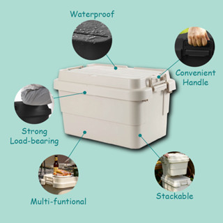 Multipurpose Storage Box Camping Portable Home Storage Box Heavy Duty ...