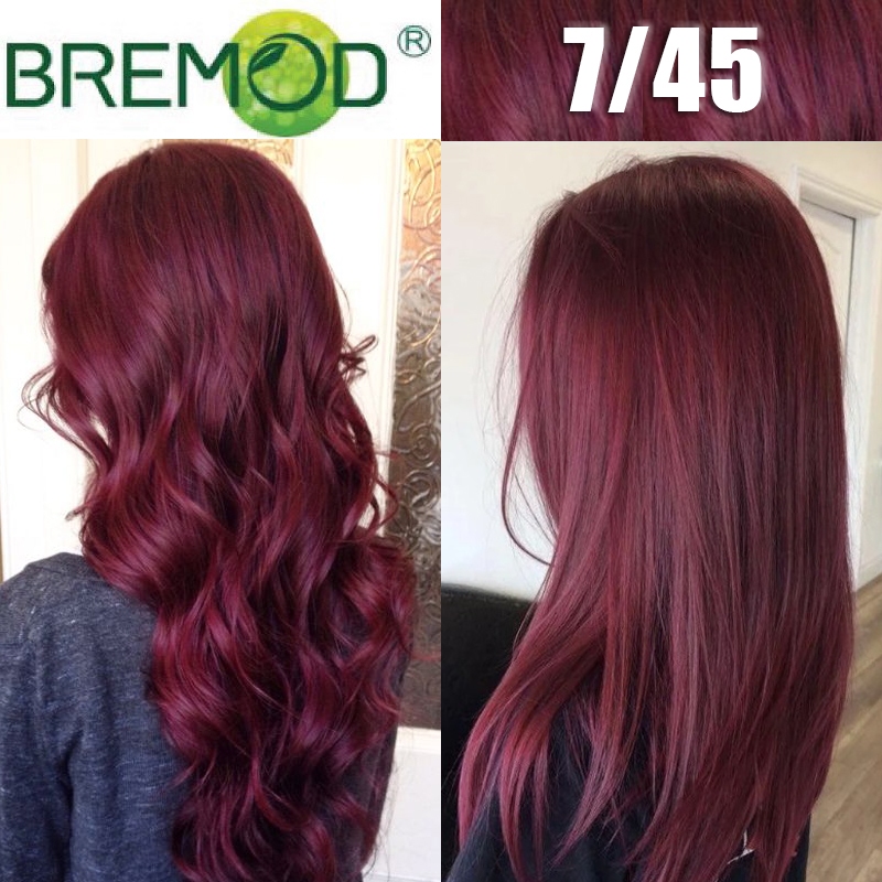 BREMOD Cherry Red (Water permeable / Telus Air) Professional Salon Hair ...
