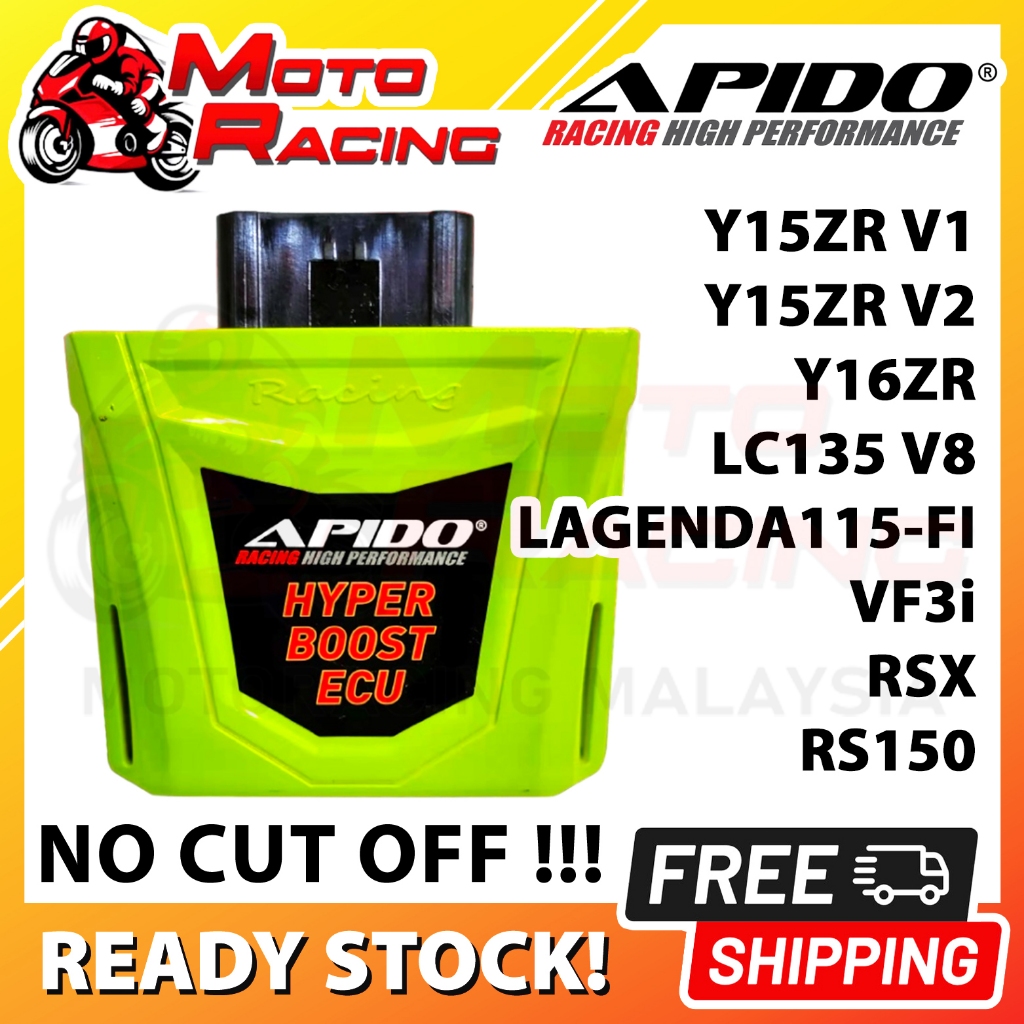 APIDO RACING HYPER BOOST ECU PNP (NO DYNO) Y15ZR Y15 V1 V2 Y16ZR Y16 ...