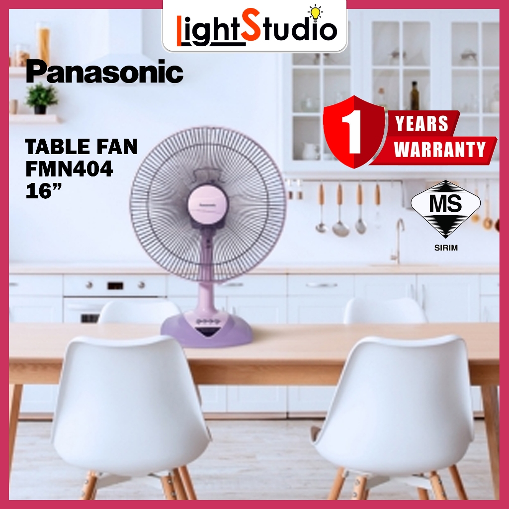 【HOT ITEM】 PANASONIC FMN404 Table Fan 16" with 3 Speed Strong Wind ...