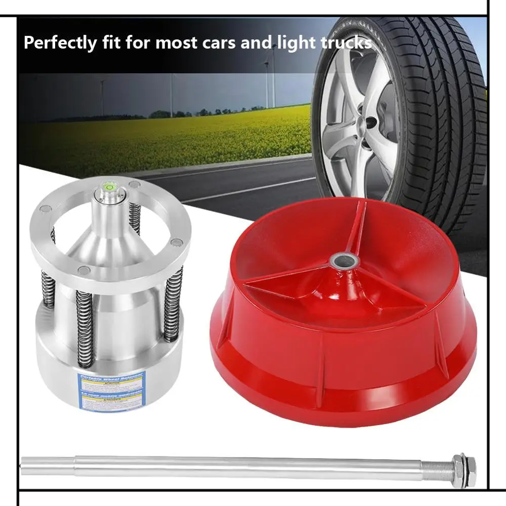 Car Truck Portable Hubs Wheel Tire Balancer Bubble Level Heavy Duty Rim ...