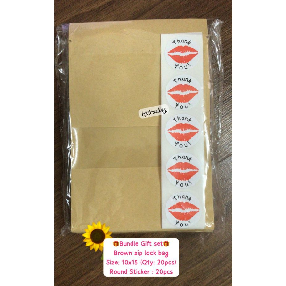 Goodie Bag Gift Pack Thank you sticker Door Gift Bag Mother's Day ...